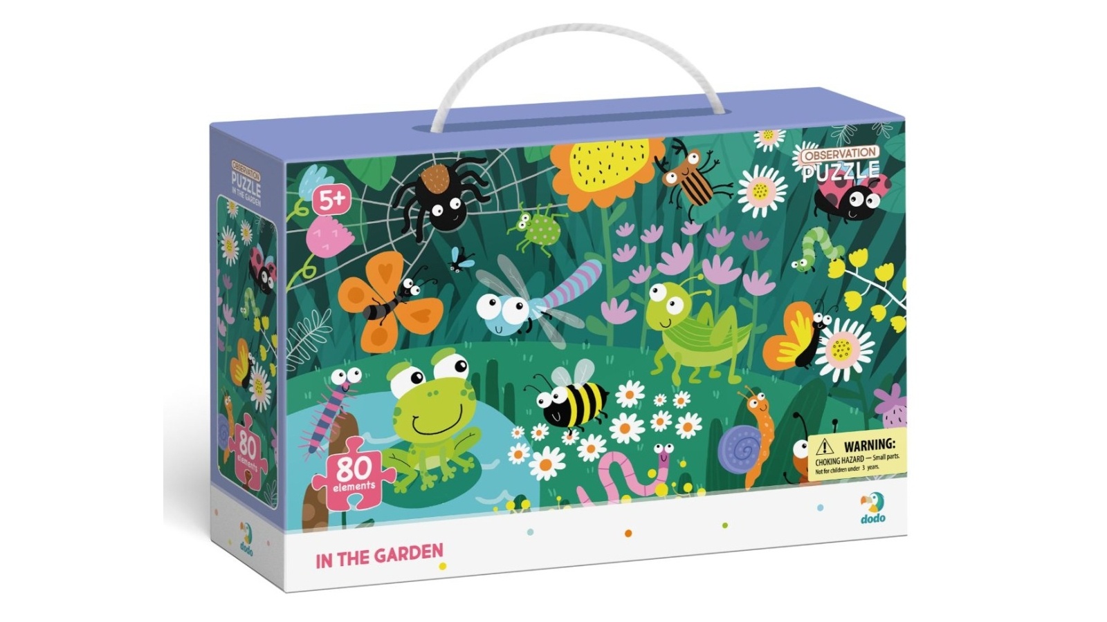 Puzzle Žaba i insekti DODO - Cenoteka