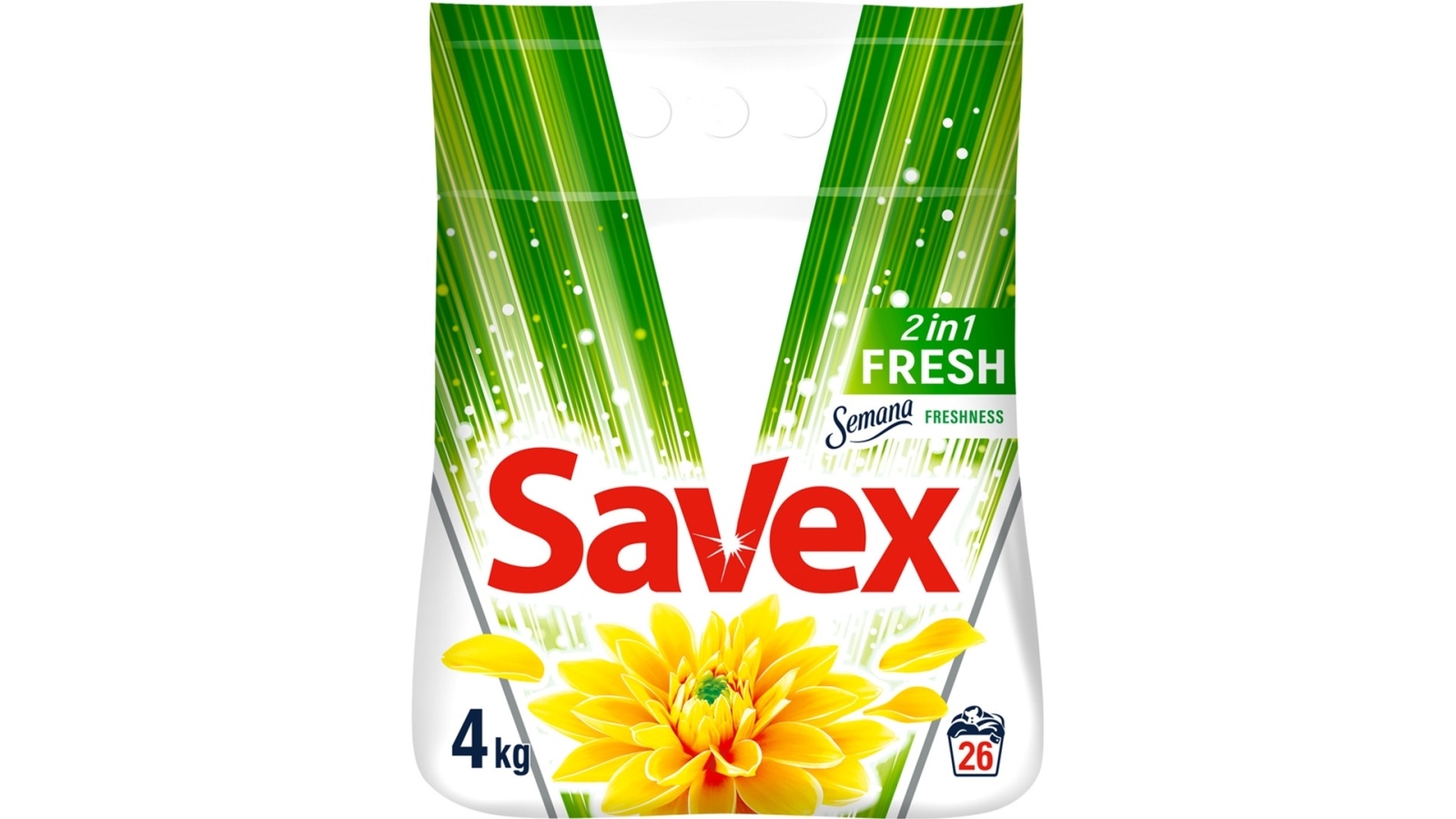 SAVEX Fresh deterdžent za veš 26 pranja (4kg) - Cenoteka