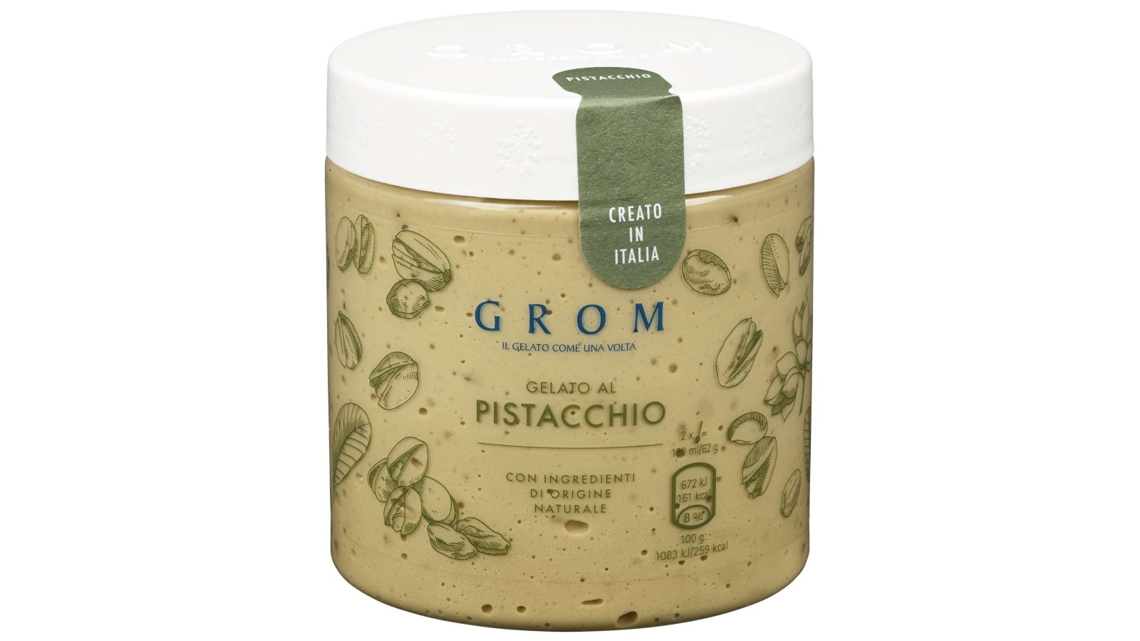 Sladoled GROM pistaći 460ml - Cenoteka