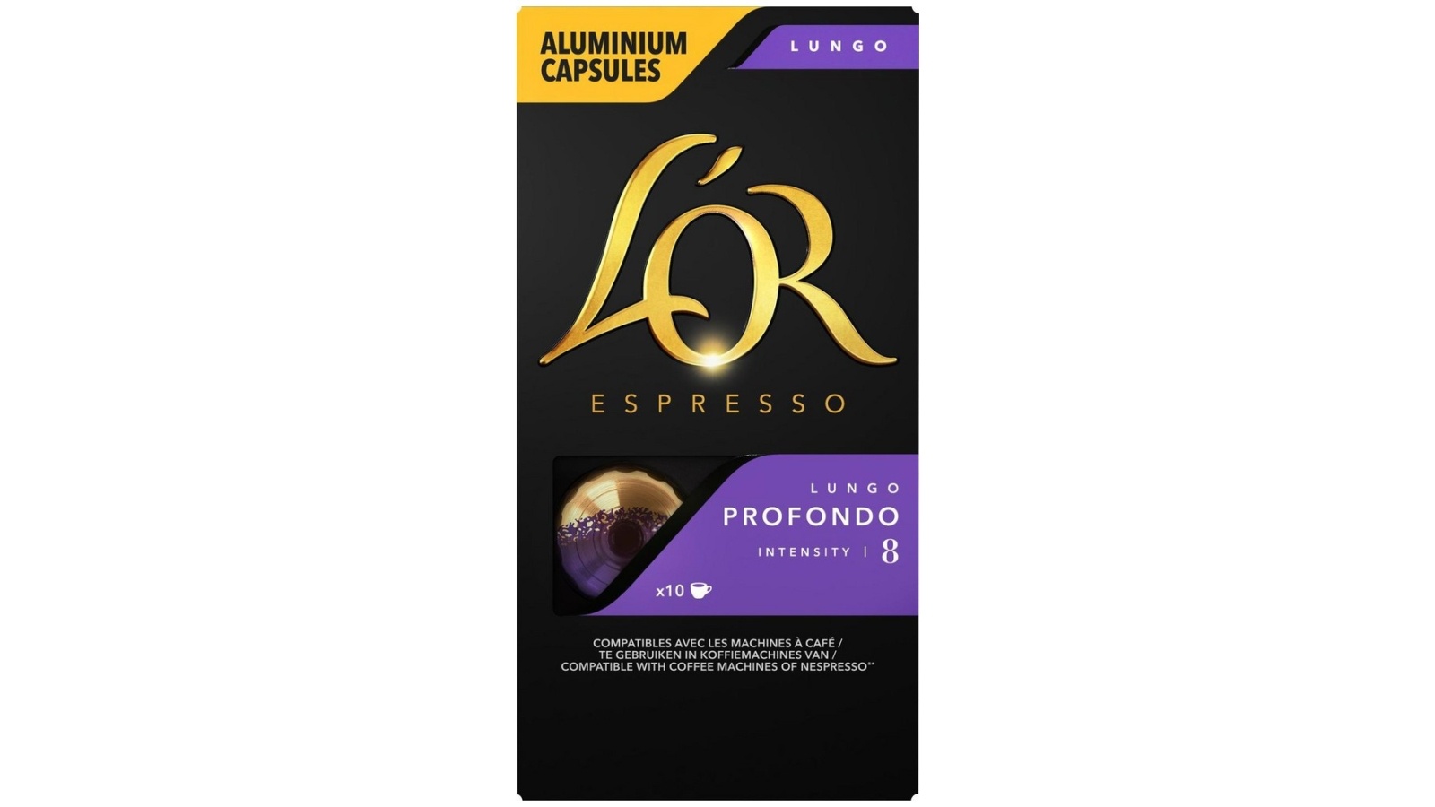 Kapsule L'OR Lungo profondo 10kom - Cenoteka