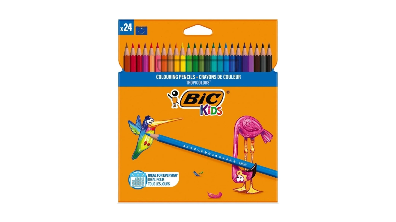 Drvene bojice BIC kids tropicolors 24kom - Cene i Akcije