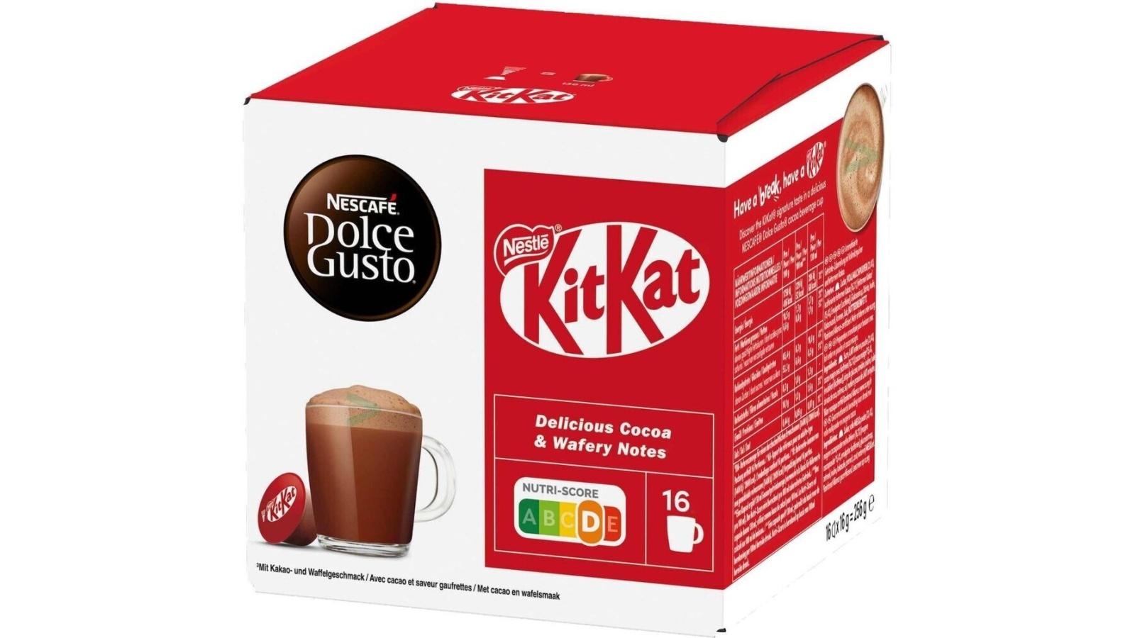 Kapsule NESCAFE Dolce Gusto kit kat 256g - Cenoteka