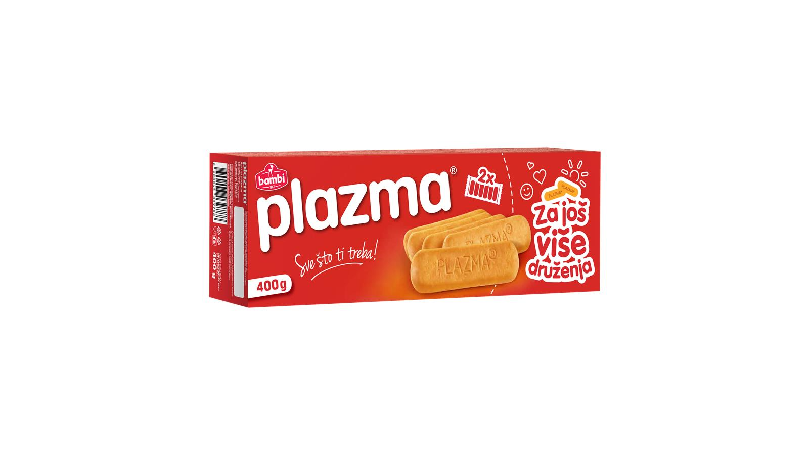 Keks Bambi PLAZMA 400g - Cenoteka