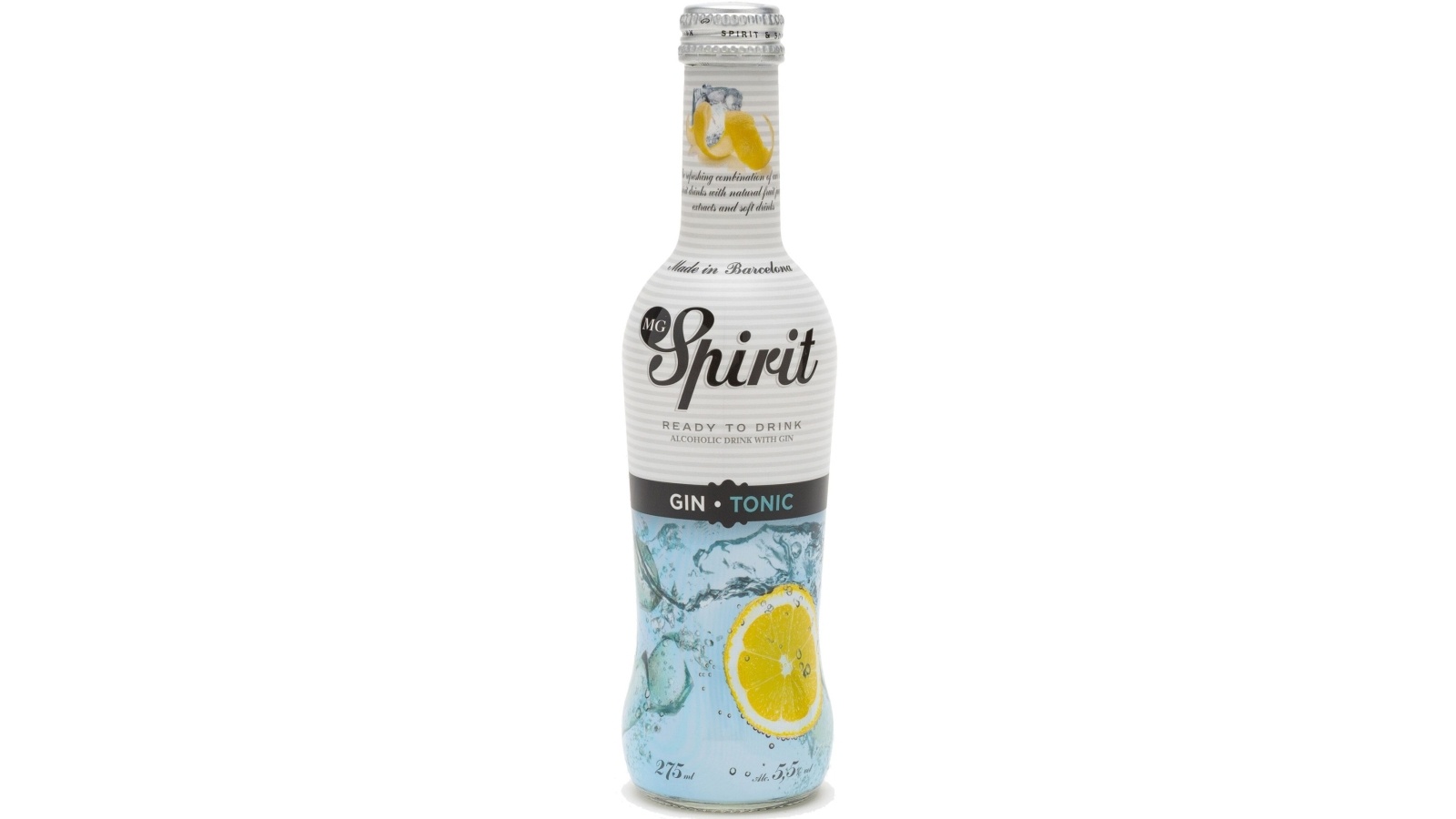 Koktel MG SPIRIT Gin tonic 275ml - Cenoteka