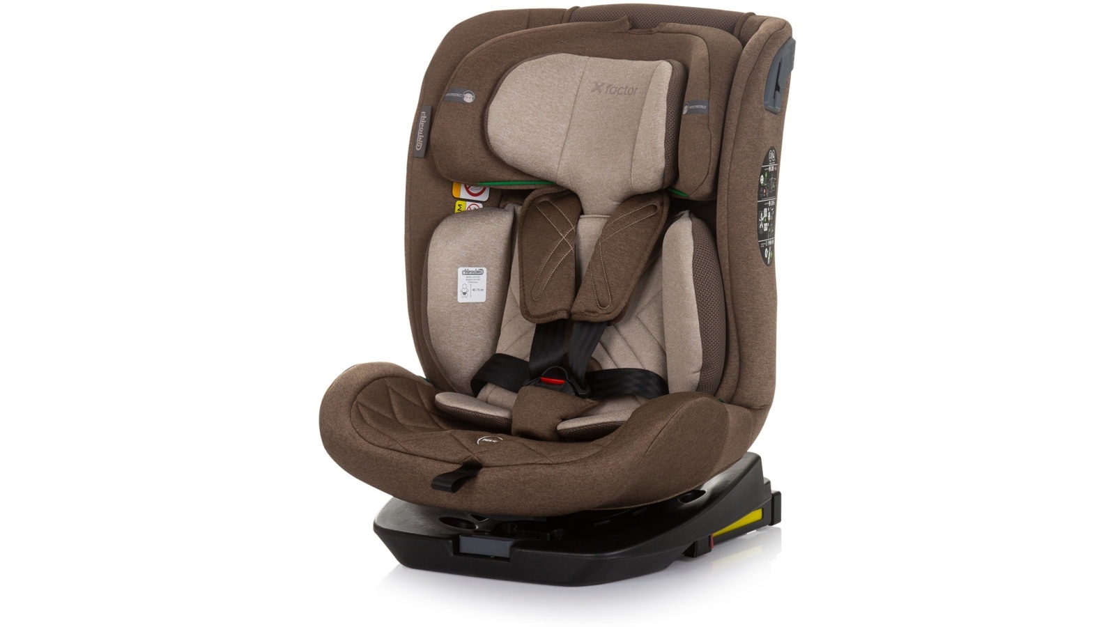 CHIPOLINO auto sedište X Factor (40-150cm) braon - Cenoteka