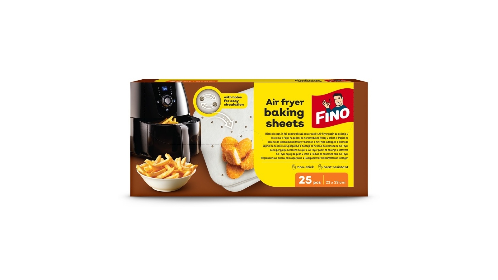 FINO Air fryer papir za pečenje 25kom - Cene i Akcije