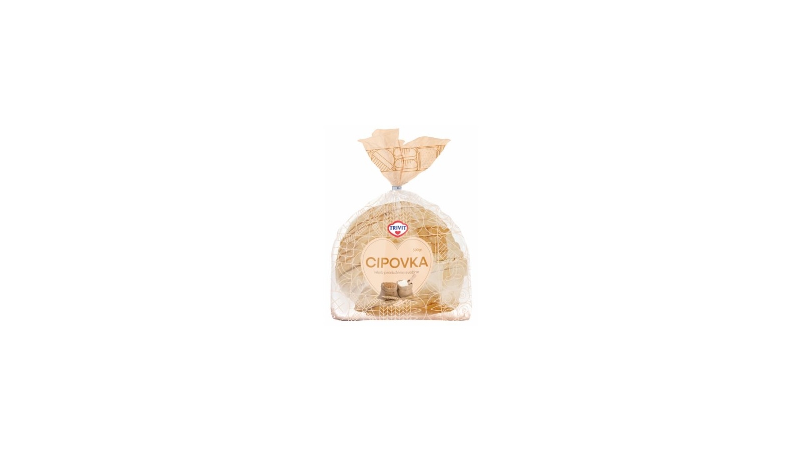 Hleb TRIVIT Cipovka rezani 500g - Cenoteka
