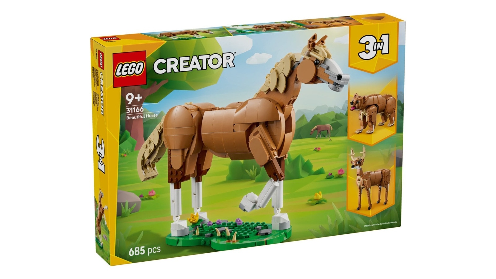 LEGO Creator 3in1 Lepi konj 31166 - Cenoteka