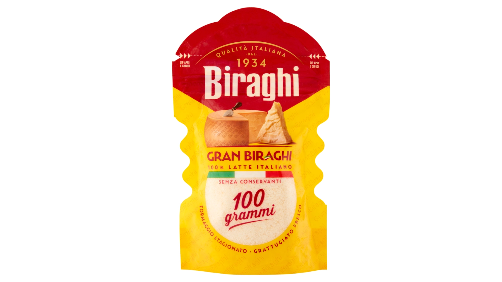 Parmezan GRAN BIRAGHI ribani sir 100g - Cenoteka