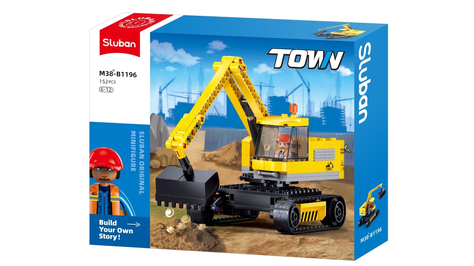 SLUBAN kocke Mali bager - Cenoteka