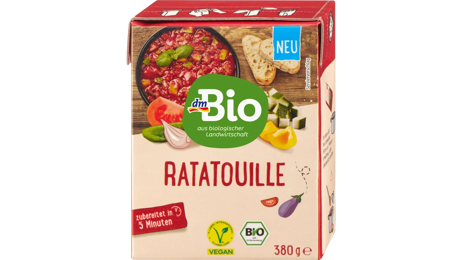 Sos DM BIO Ratatuja 380g - Cenoteka