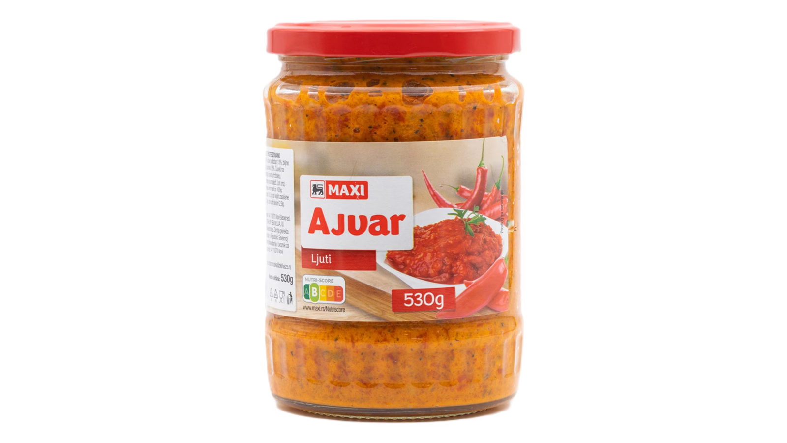 Ajvar MAXI ljuti 530g - Cenoteka