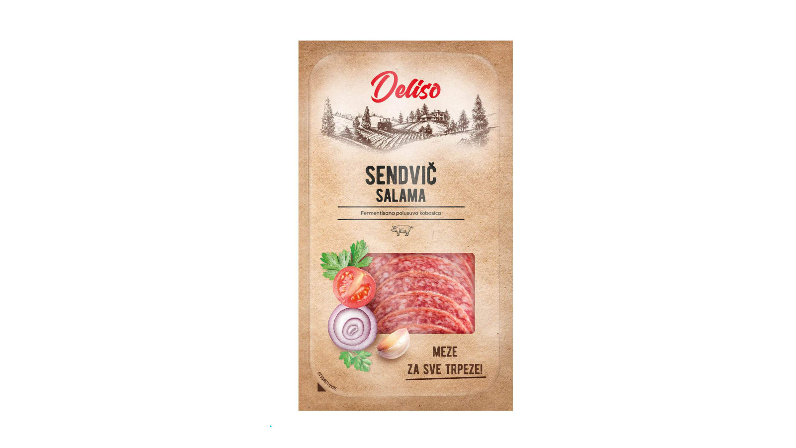 DELISO sendvič salama slajs 200g - Cene i Akcije