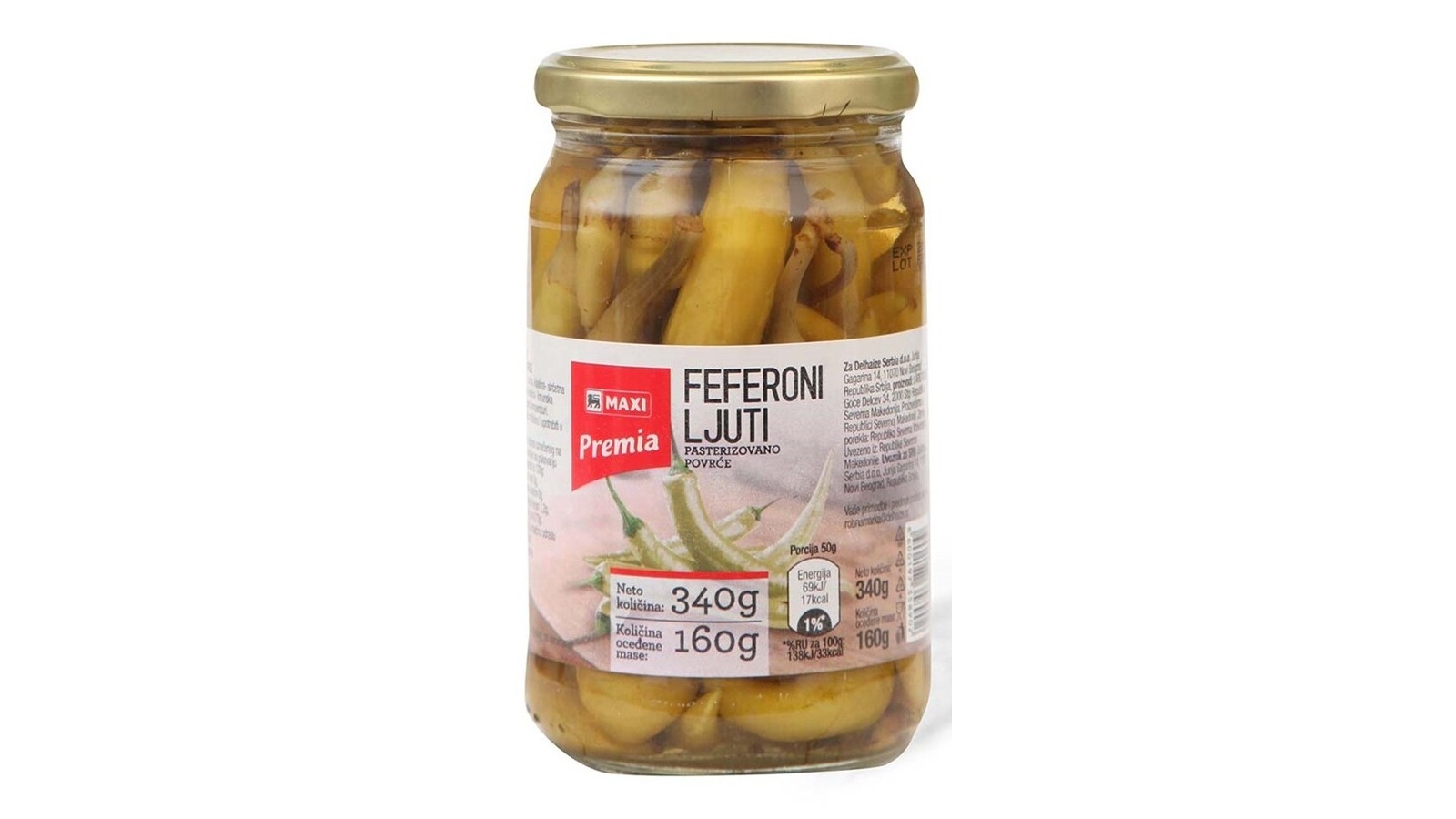 Feferone MAXI 340g - Cenoteka