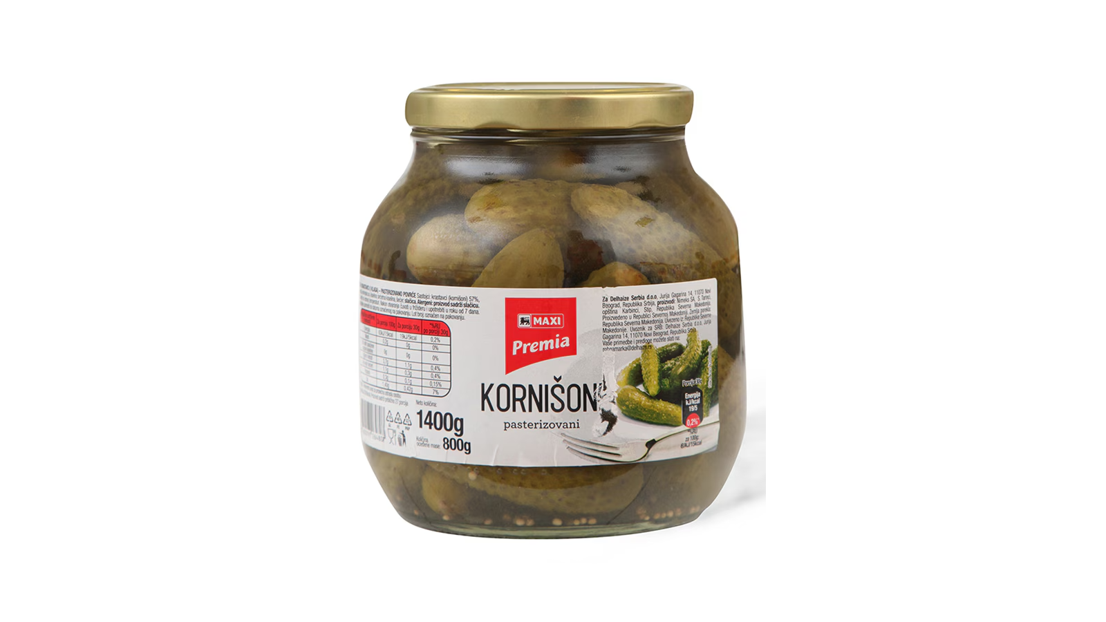 Kornišoni MAXI 1,4kg - Cene i Akcije