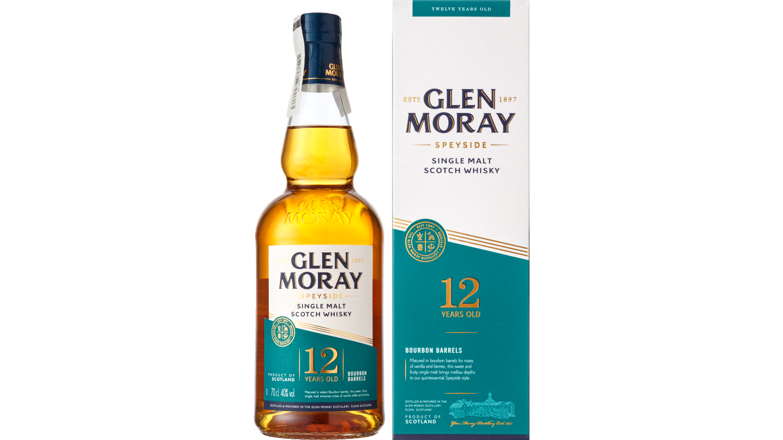 Viski GLEN MORAY Single Malt 0,7l - Cenoteka