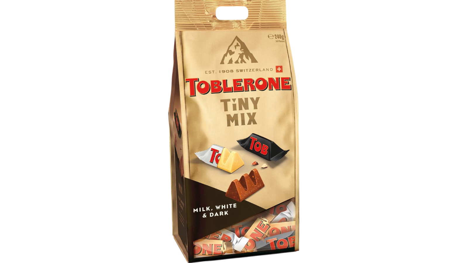 Čokoladica TOBLERONE Tiny mix black & white 240g - Cene i Akcije