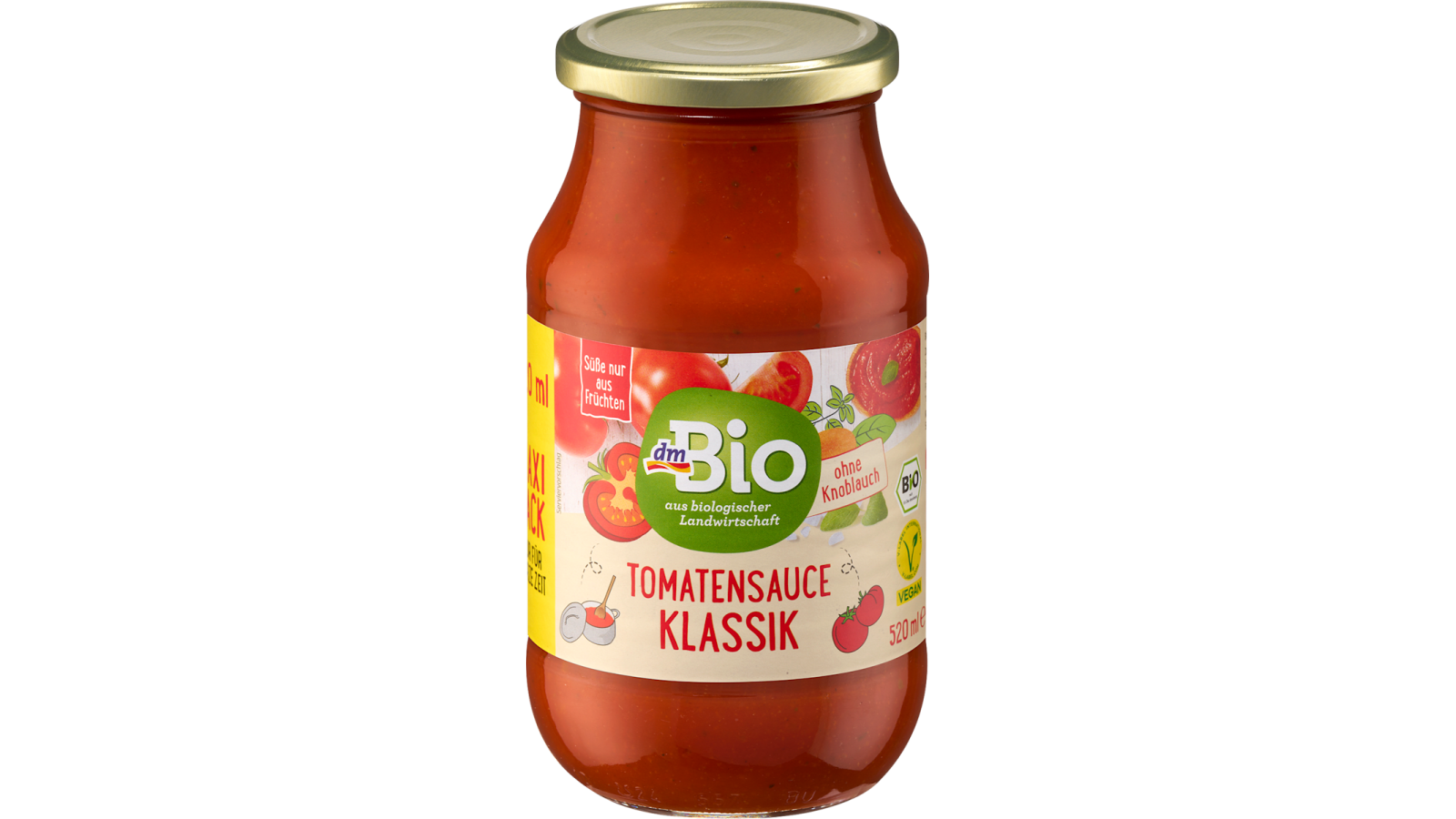 Sos od paradajza DM BIO Klasik 520ml - Cenoteka