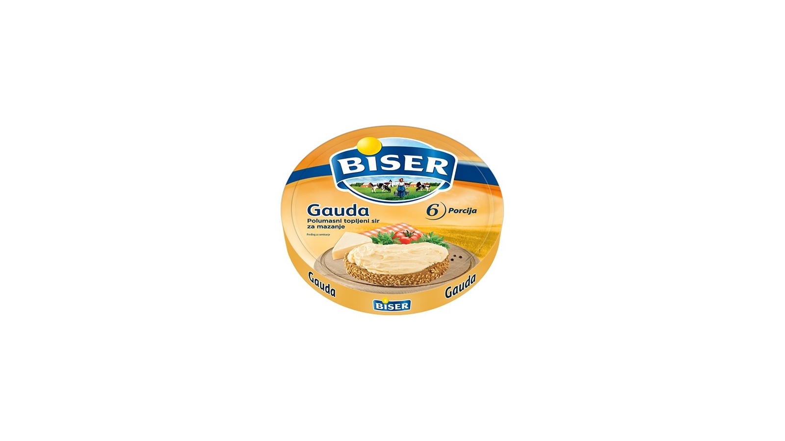 Topljeni sir BISER gauda 140g - Cene i Akcije