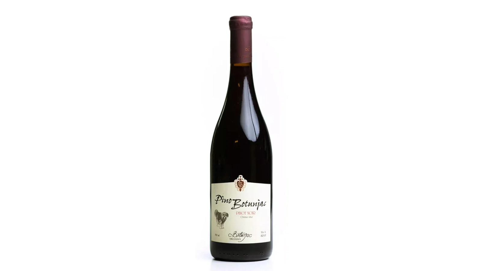 Crveno vino BOTUNJAC Pinot Noir 0,75l - Cenoteka