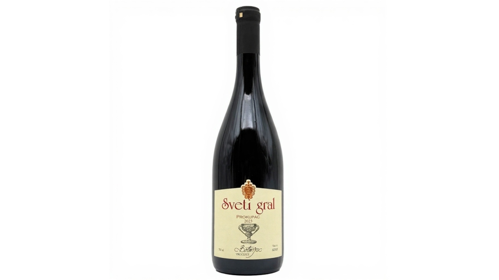 Crveno vino BOTUNJAC Sveti gral Prokupac 0,75l - Cenoteka