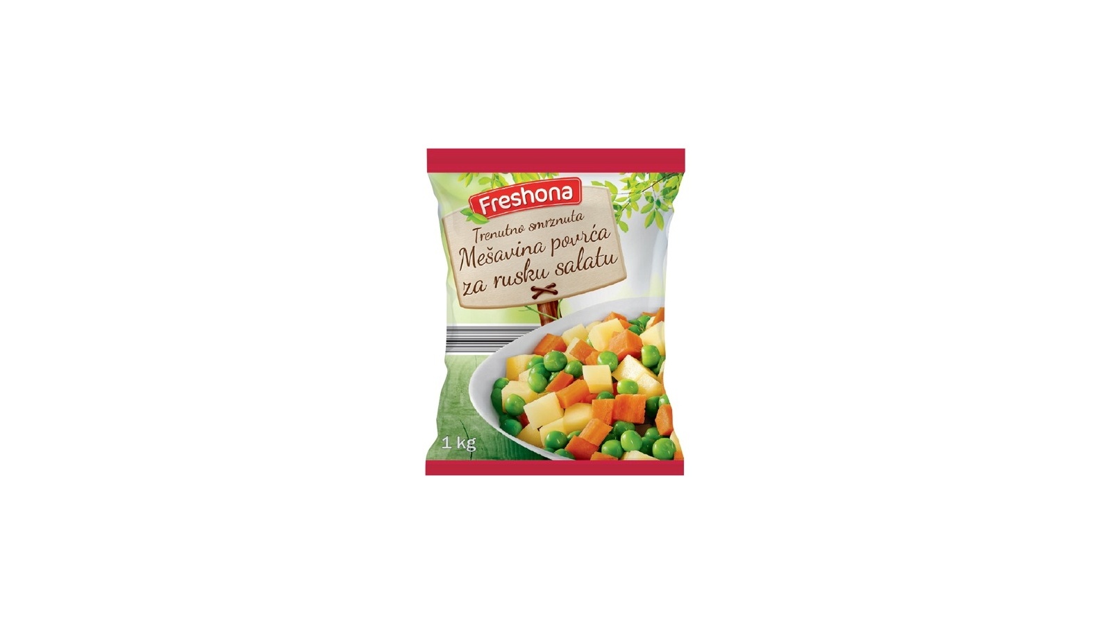 FRESHONA mix za rusku salatu 1kg - Cenoteka