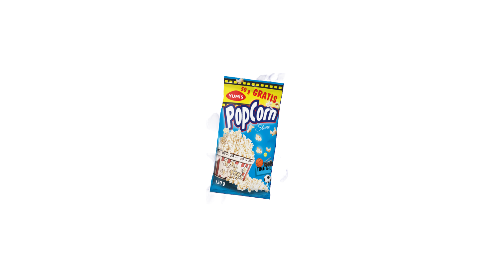 Kokice YUMIS PopCorn slane 150g - Cenoteka