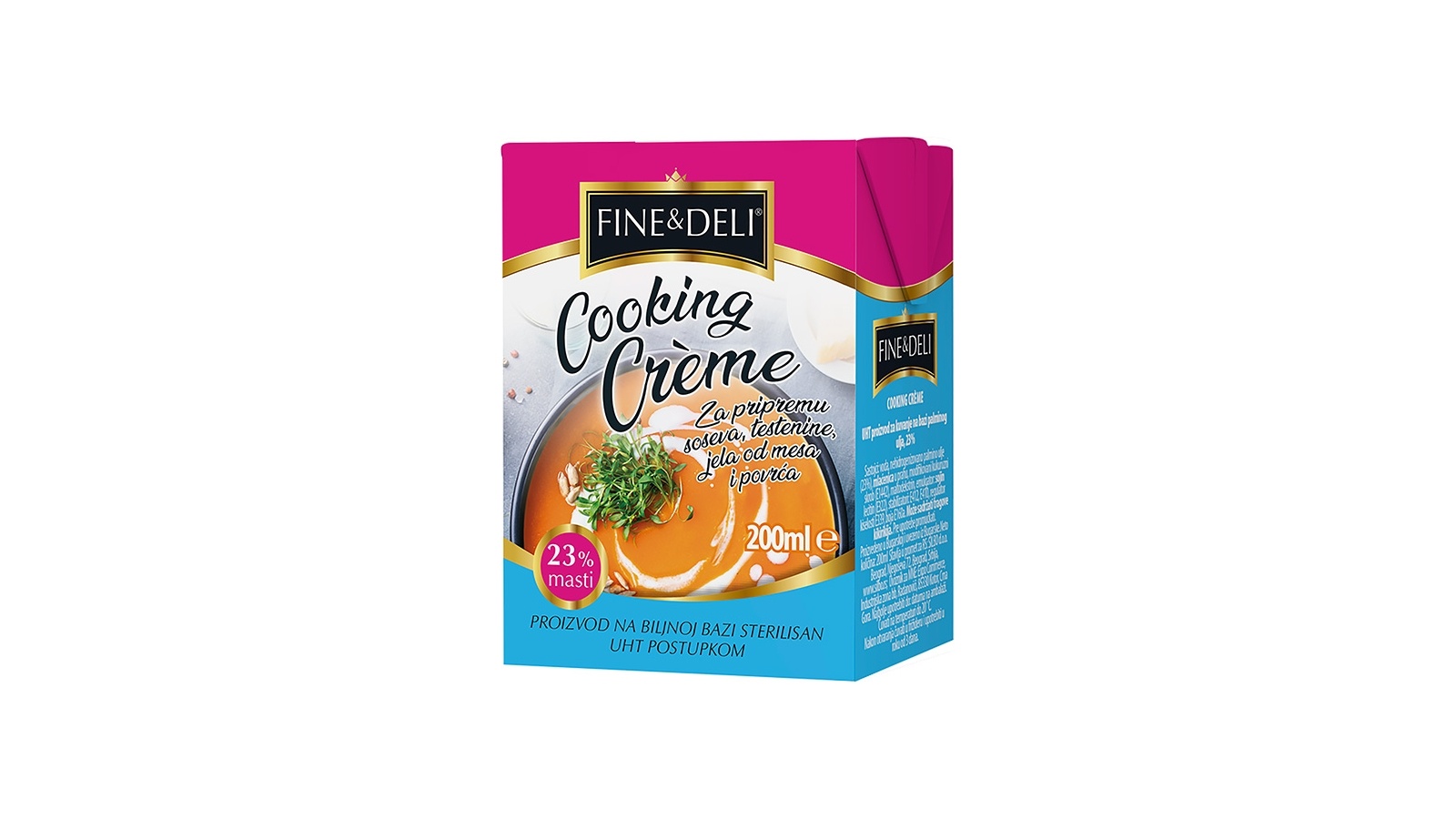 Krem za kuvanje FINE & DELI 200ml - Cene i Akcije