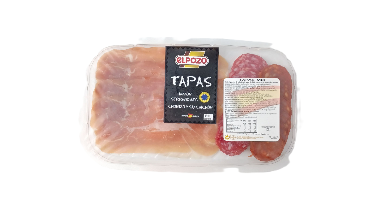 Mix ELPOZO Tapas slajs 120g - Cenoteka