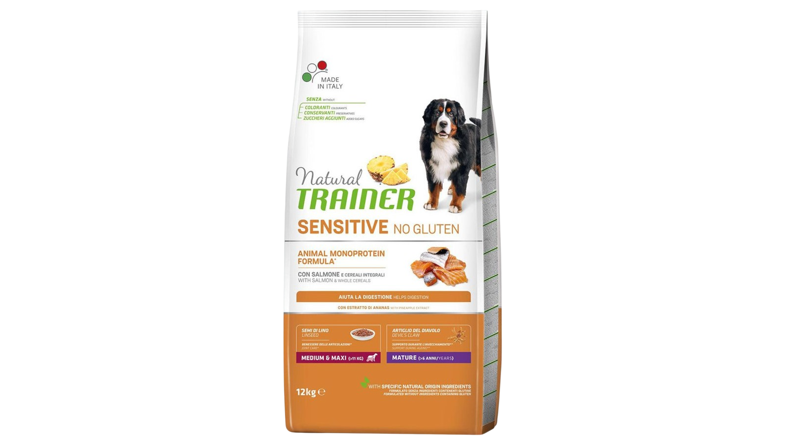 NATURAL TRAINER Sensitive hrana za pse bez glutena jaja 12kg - Cenoteka