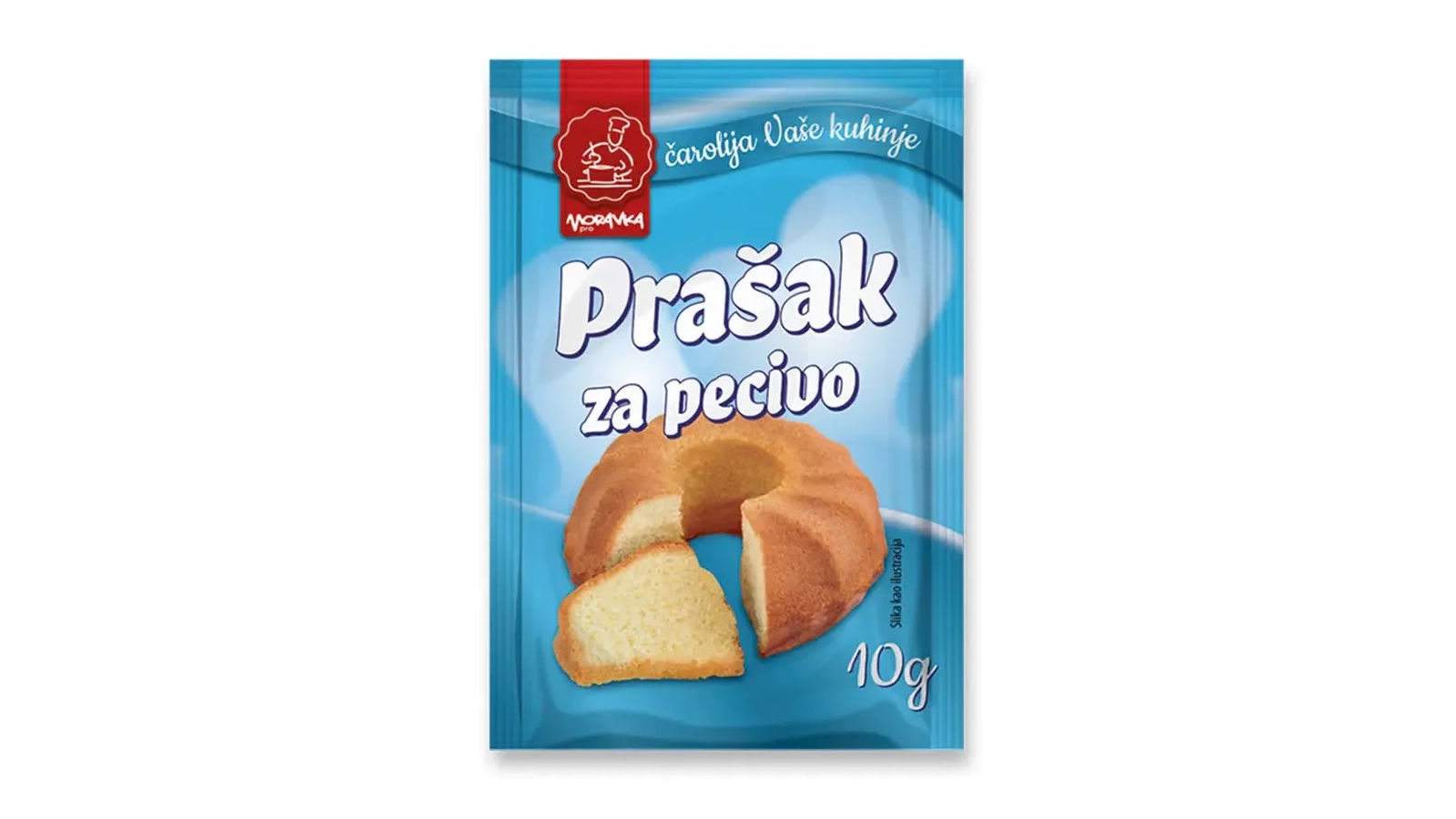 Prašak za pecivo MORAVKA 10g - Cenoteka