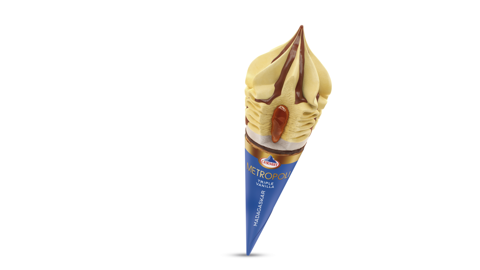Sladoled CERMAT Metropoli Madagaskar vanila 180ml - Cenoteka