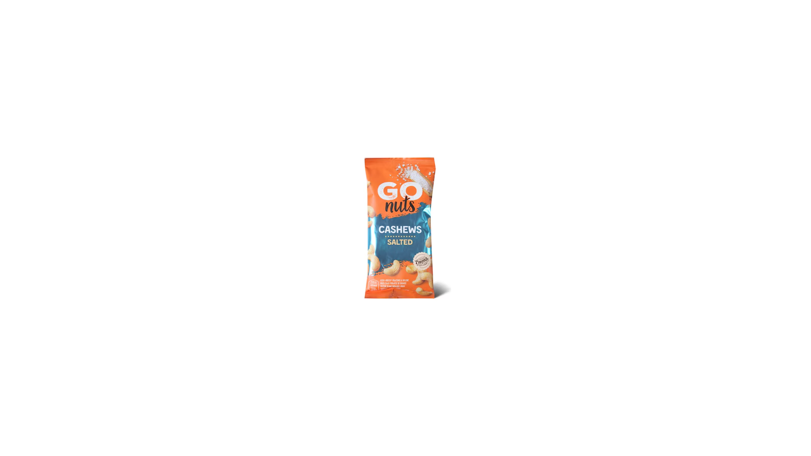 Indijski orah EMMA Go nuts slani 60g - Cenoteka