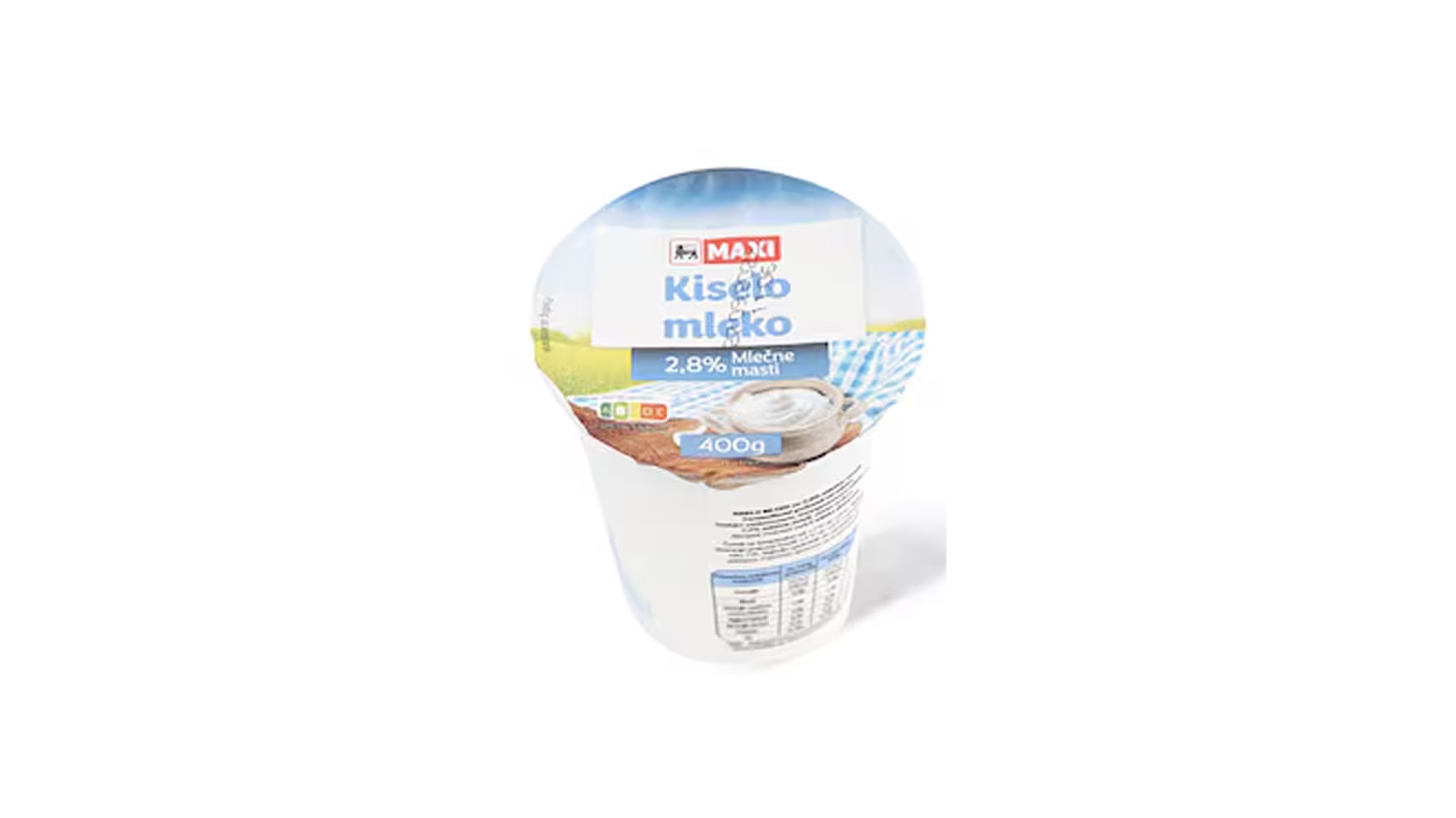 Kiselo mleko MAXI 2,8%mm 400g - Cene i Akcije
