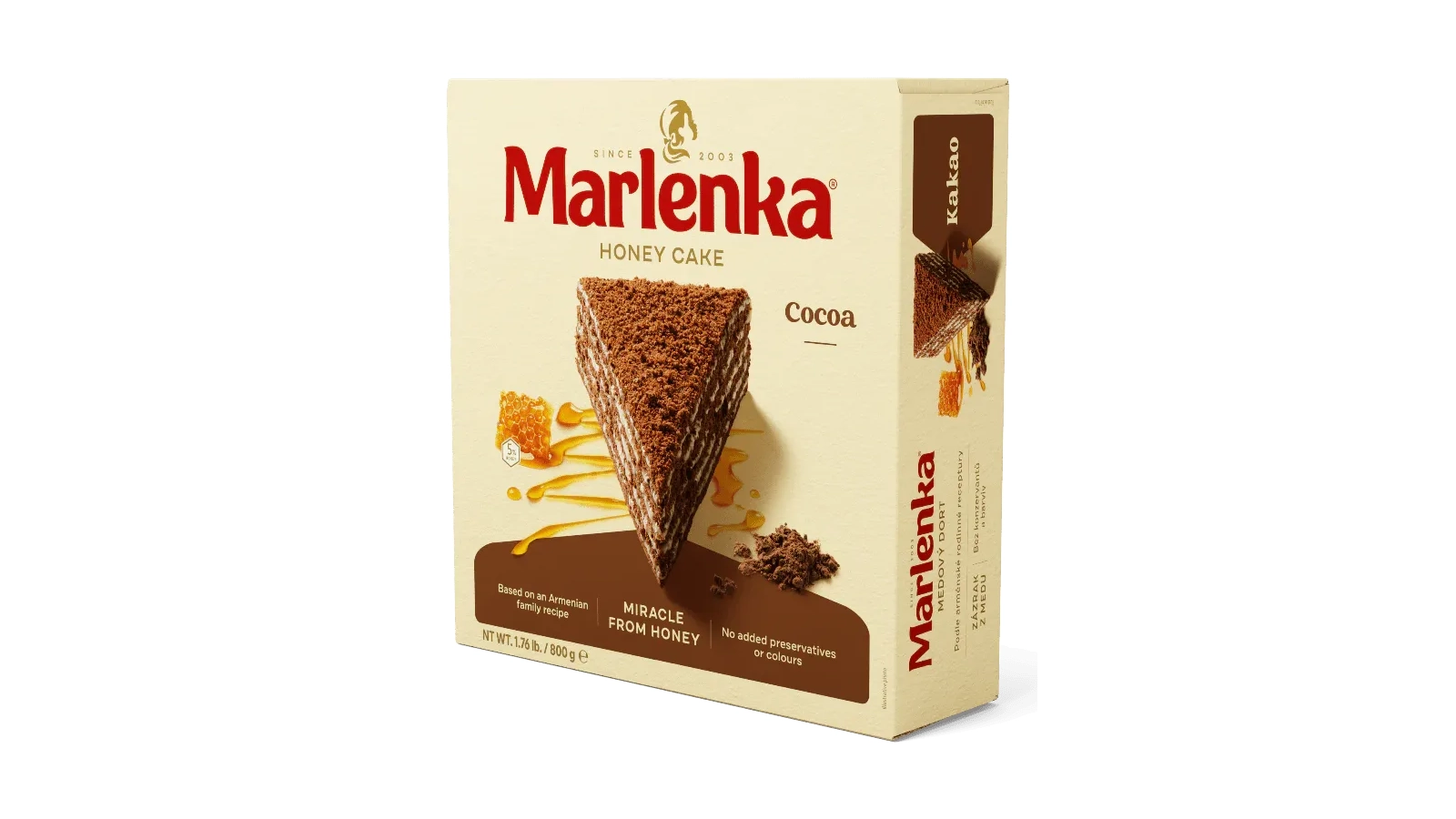 MARLENKA torta med kakao 800g - Cenoteka