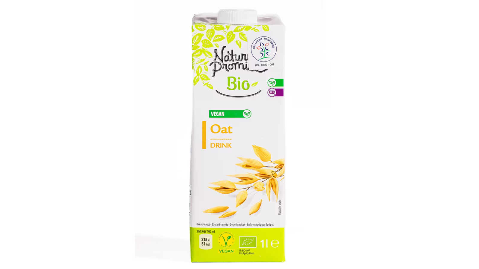 NATURE'S PROMISE Bio ovseni napitak 1l - Cene i Akcije