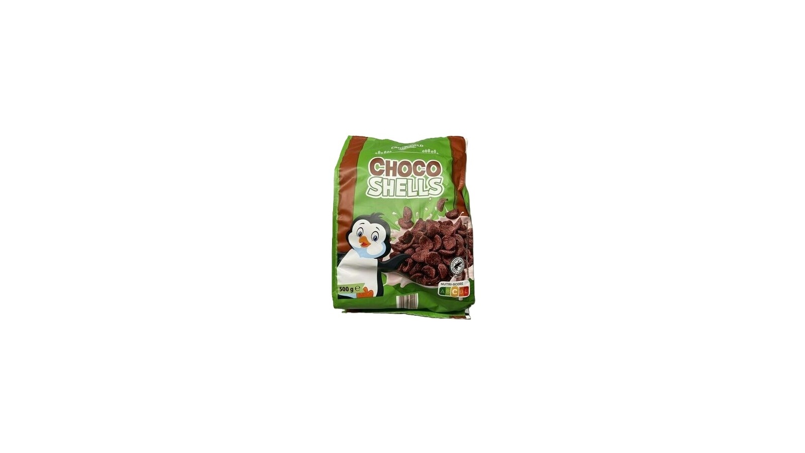 Pahuljice CROWNFIELD Choco shells 500g - Cenoteka