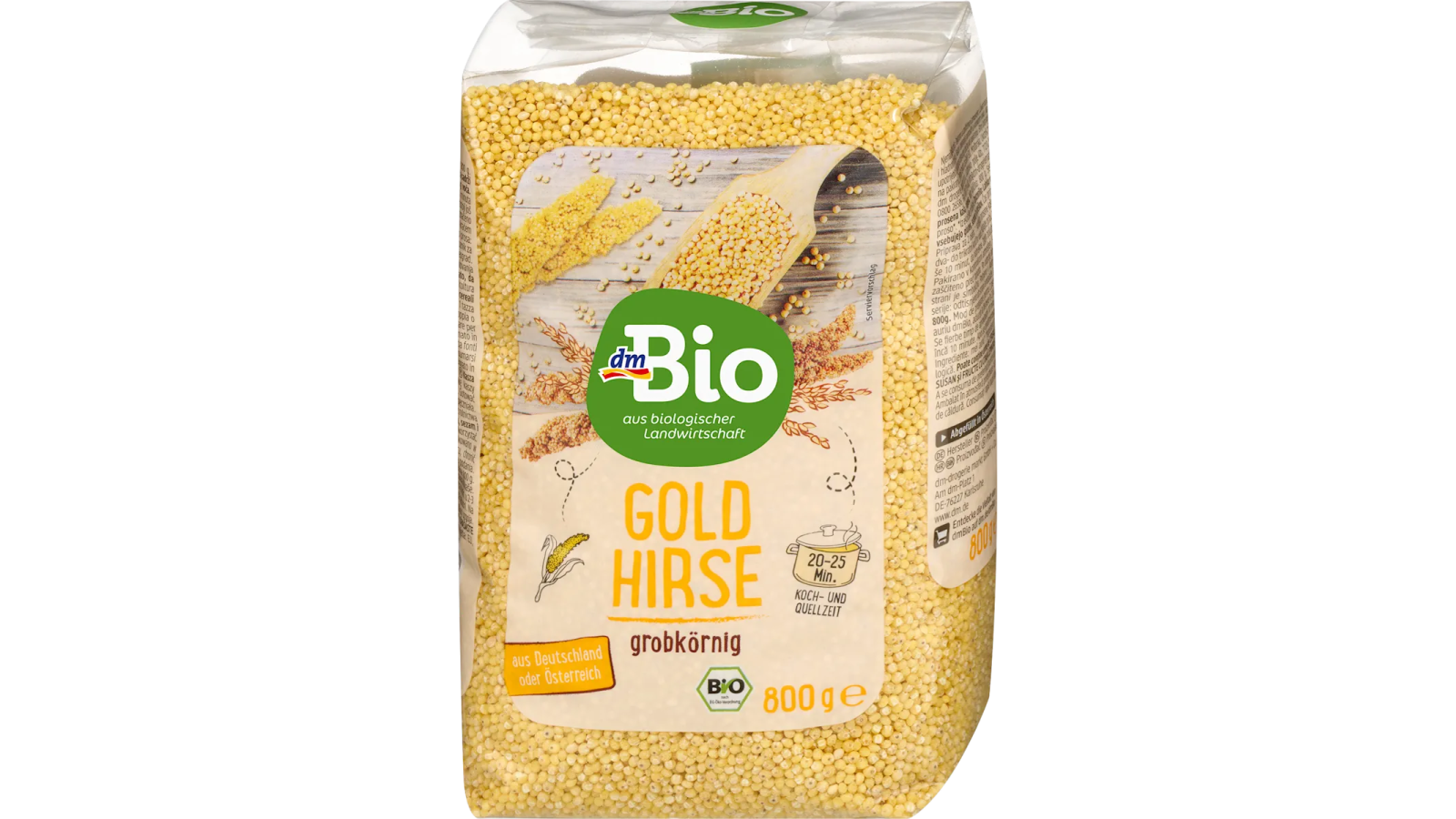 DM BIO proso oljušteni 800g - Cenoteka