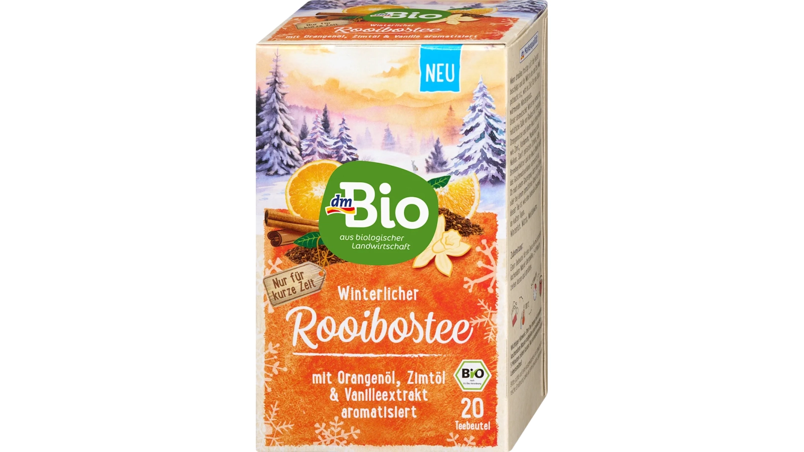 DM BIO Rooiboos zimski čaj 40g - Cene i Akcije