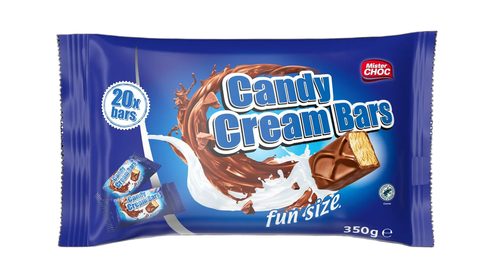 Mini candy bar MISTER CHOC fun size 350g - Cenoteka