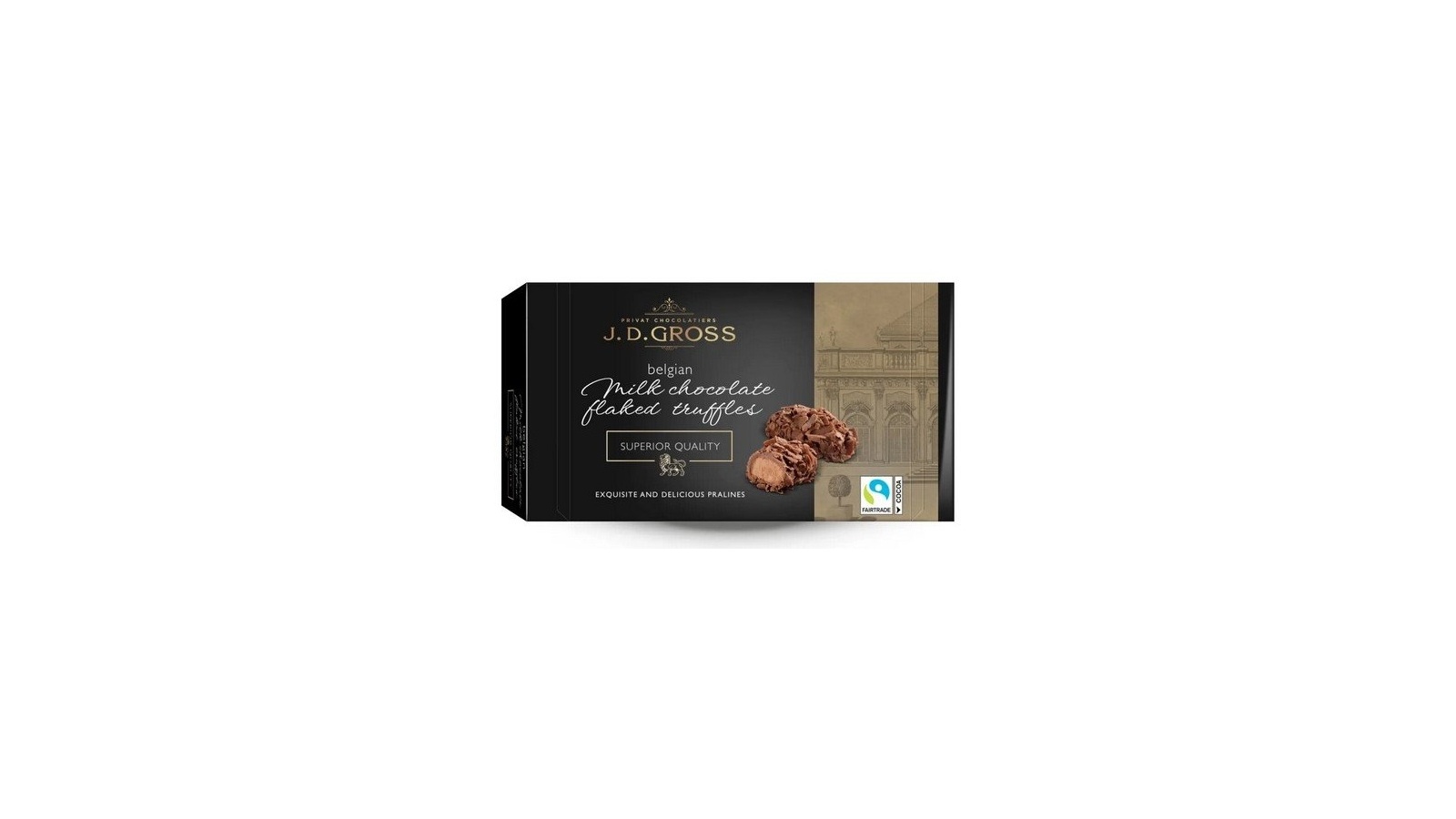 Praline J.D. GROSS Trufle sa mlečnom čokoladom 200g - Cenoteka