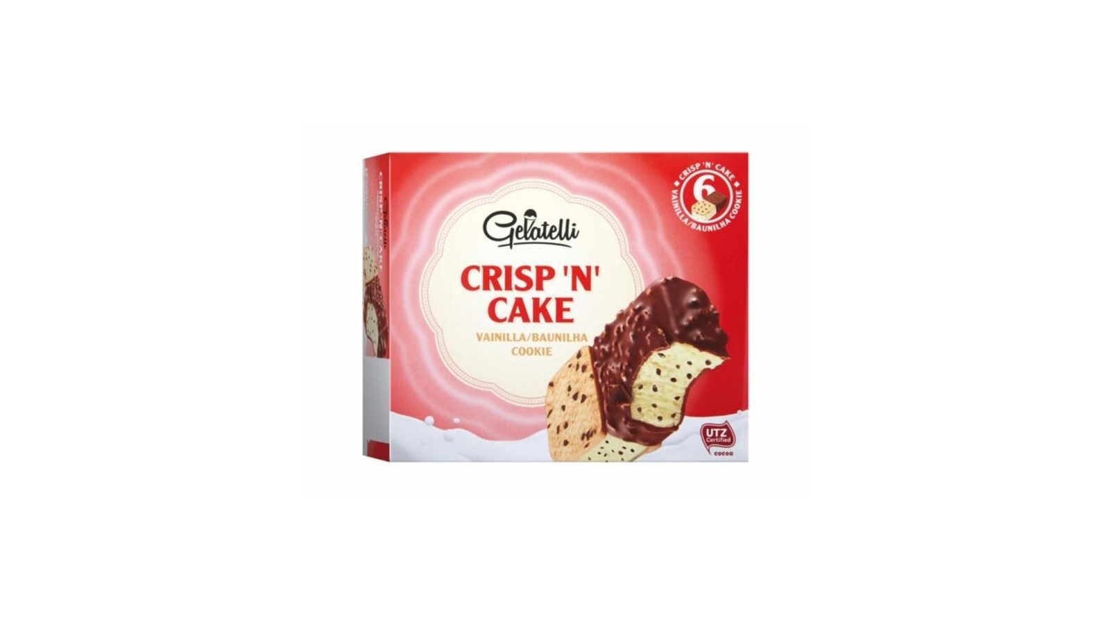 Sladoled GELATELLI krispi sendvič 600ml - Cenoteka