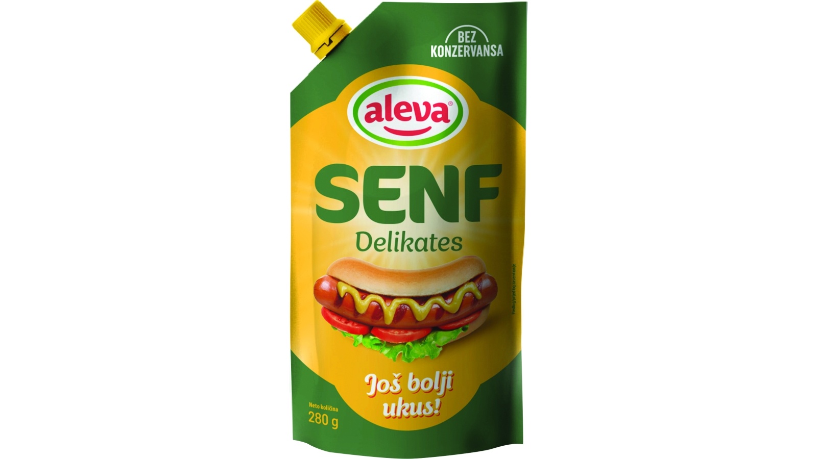 Senf ALEVA delikates 280g - Cene i Akcije