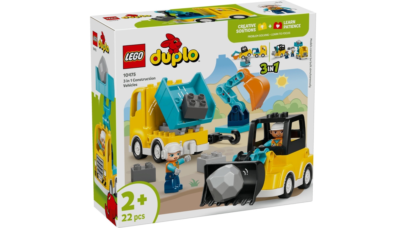 LEGO DUPLO građevinska vozila 3u1 10475 - Cene i Akcije