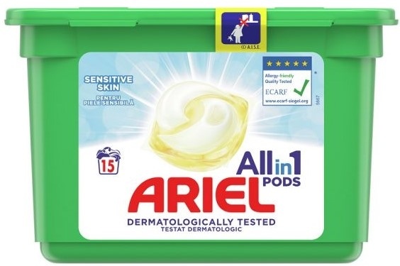 ARIEL PODS Sensitive skin 15kom - Cene i Akcije
