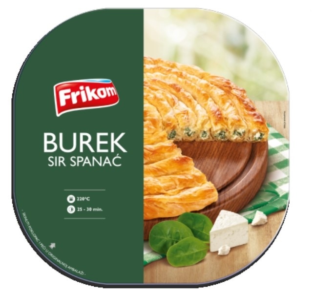 FRIKOM burek sir spanać 900g - Cene i Akcije