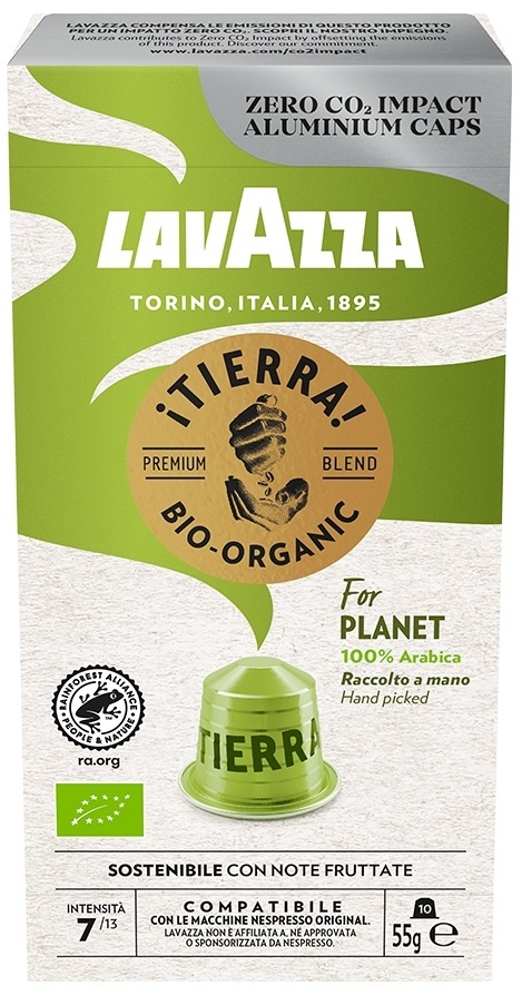 LAVAZZA iTierra Nespresso 10kom - Cenoteka