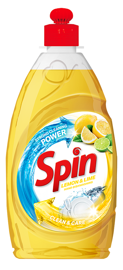 SPIN lemon&lime 450ml - Cenoteka