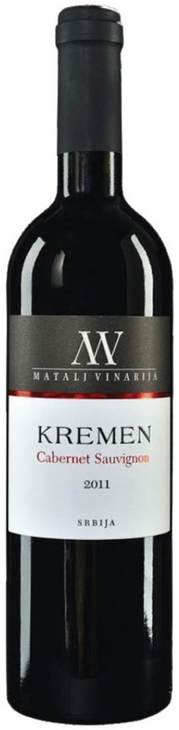 Crno vino VINARIJA MATALJ Kremen cabernet sauvignon 0,75l - Cenoteka