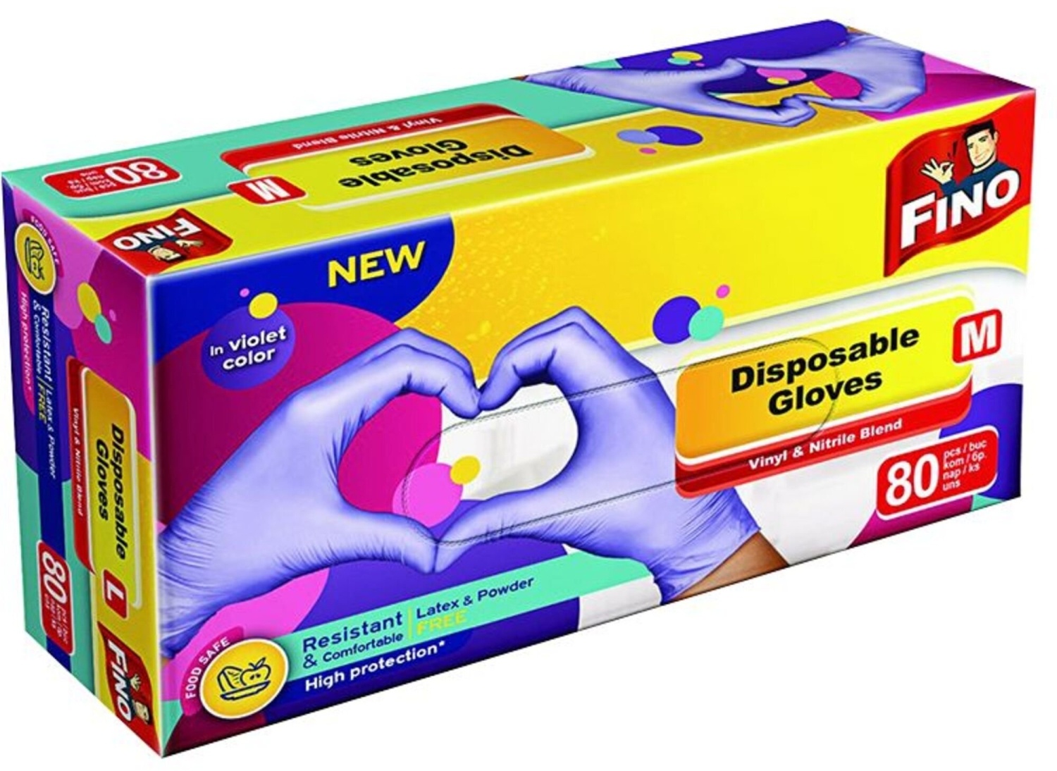 FINO jednokratne rukavice 80kom - Cenoteka
